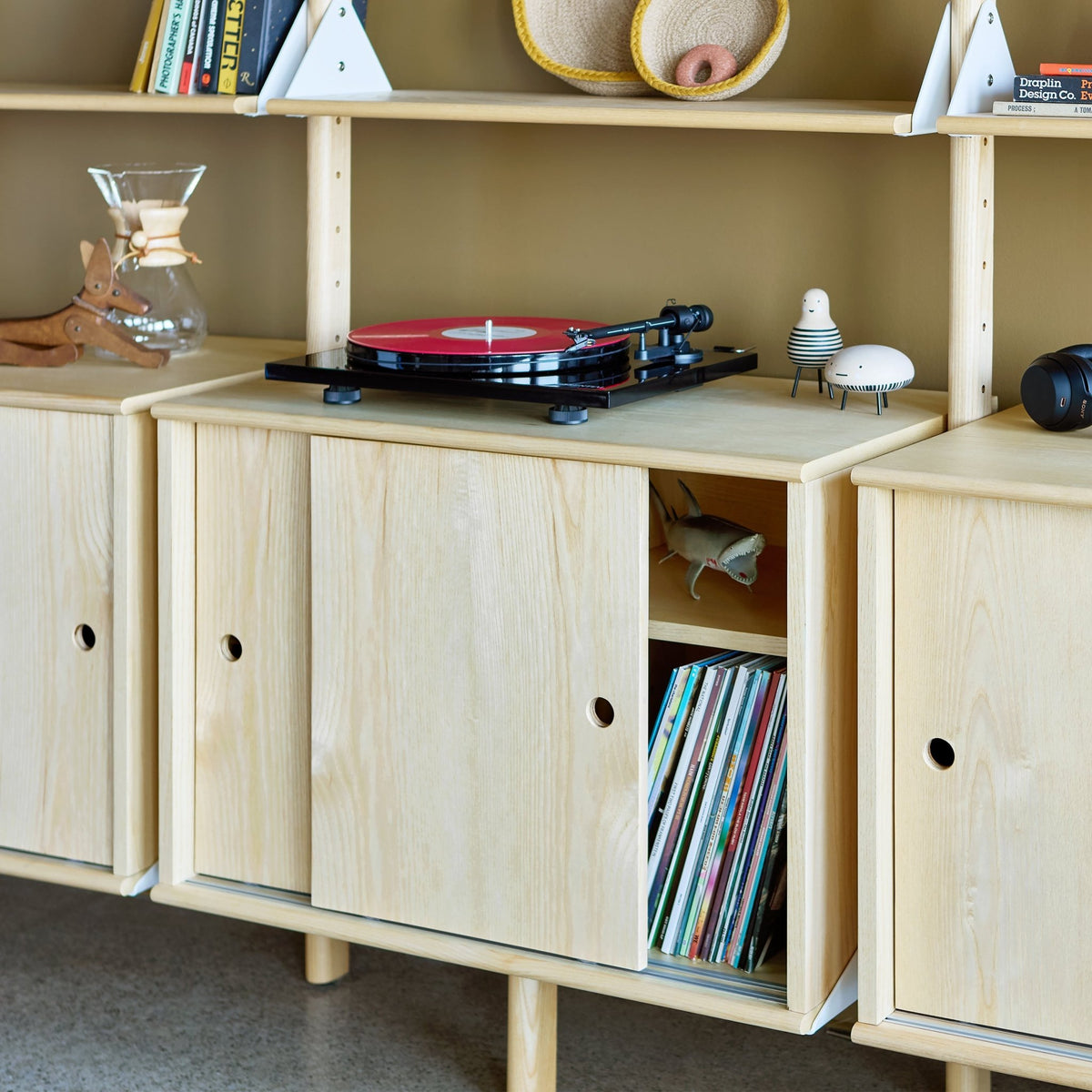 Branch Large Cabinet – Modular Closed Storage with Shelves | Sage Interiors