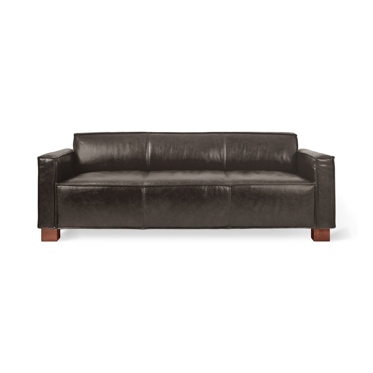 Cabot Sofa – Modern Masculine Leather Lounge | Sage Interiors