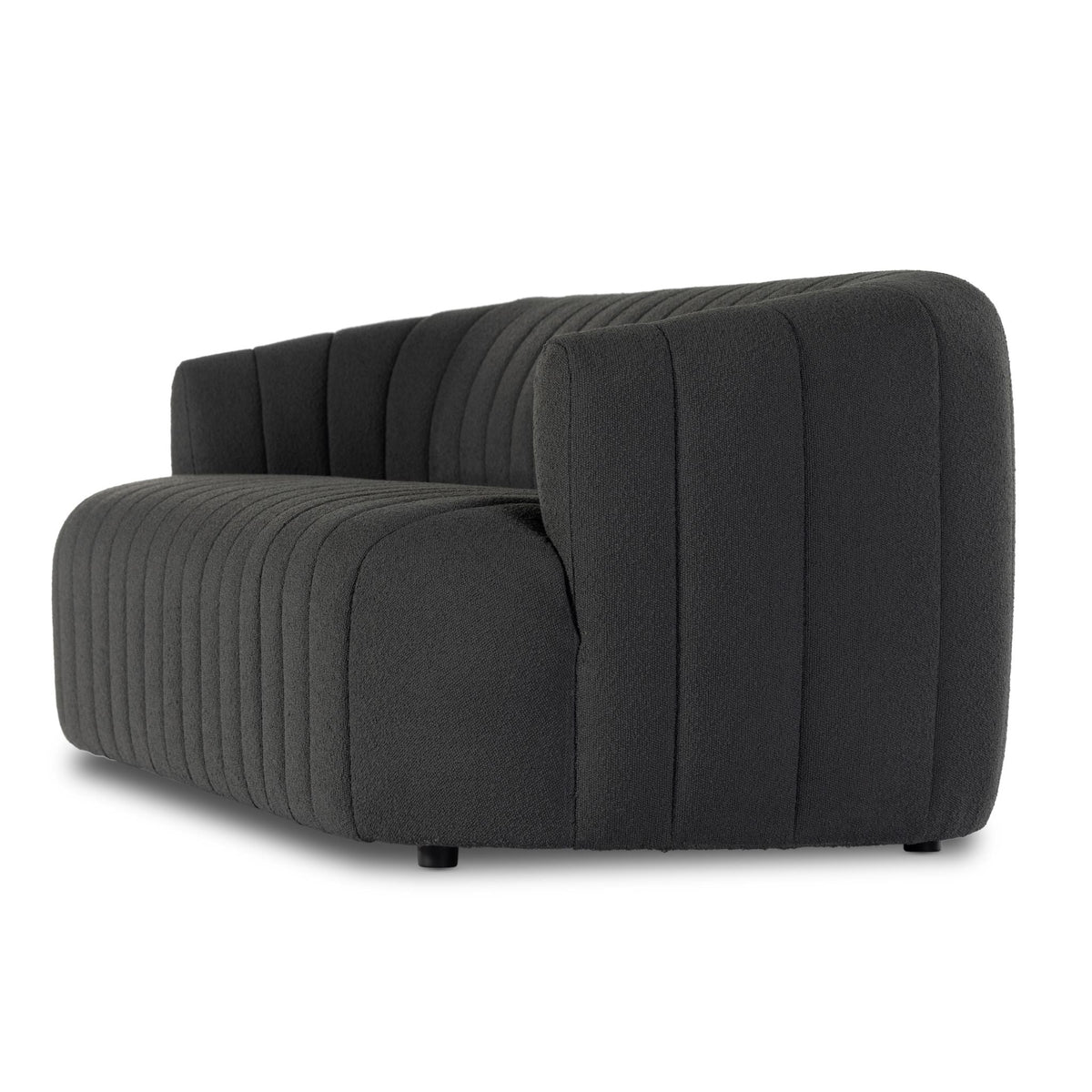 Channel Sofa, Fiqa Boucle Charcoal