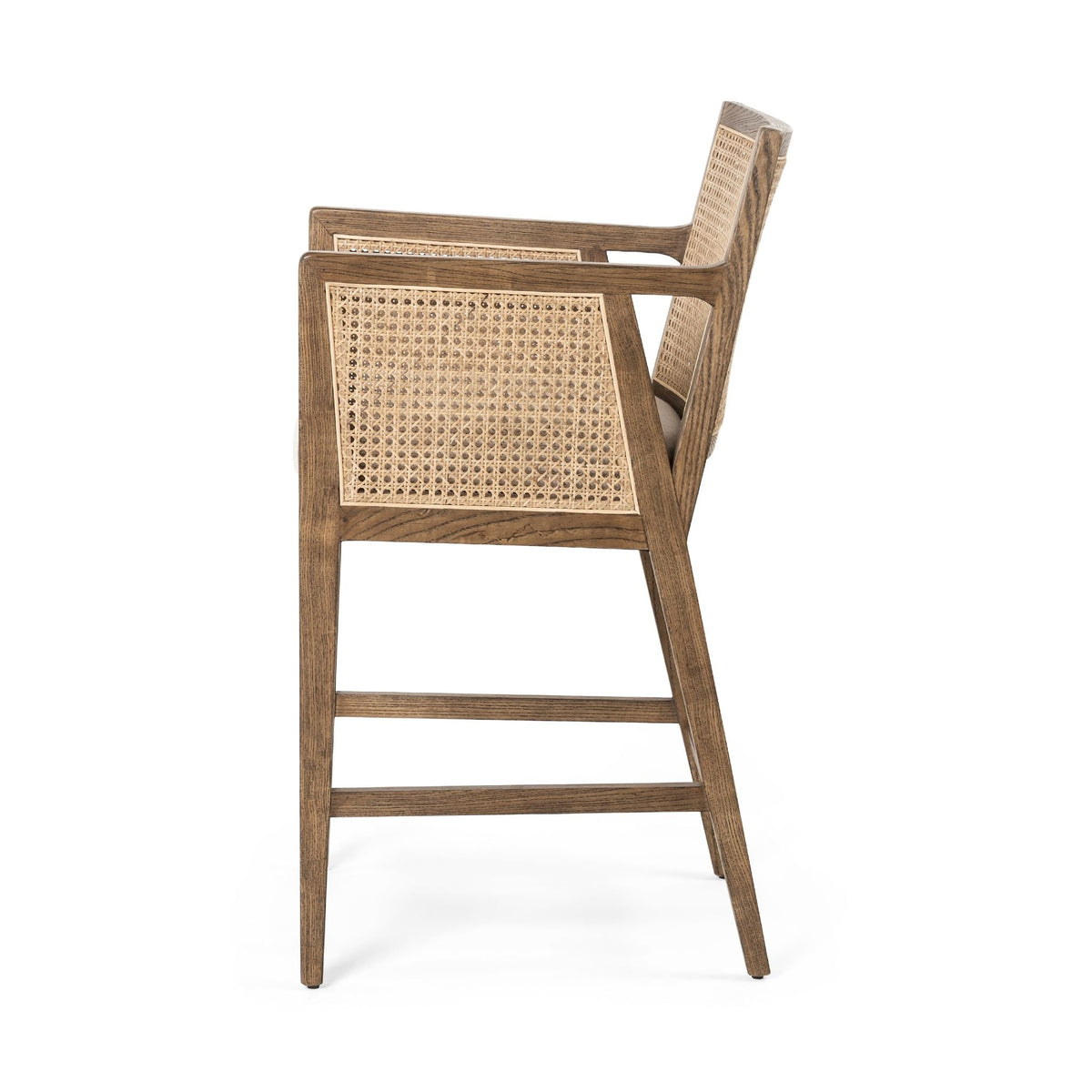 Natural Cane Counter Stool