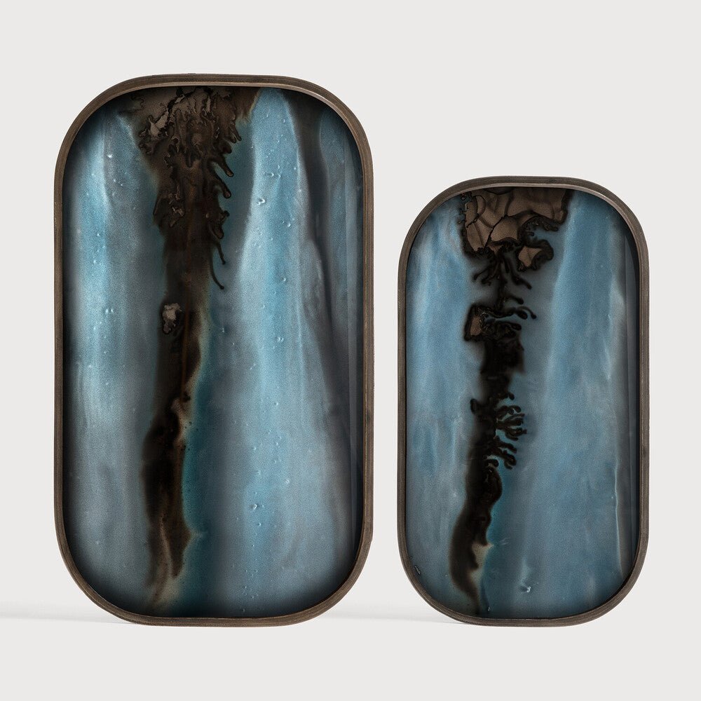 Organic Glass Valet Tray by Dawn Sweitzer | Sage Interiors